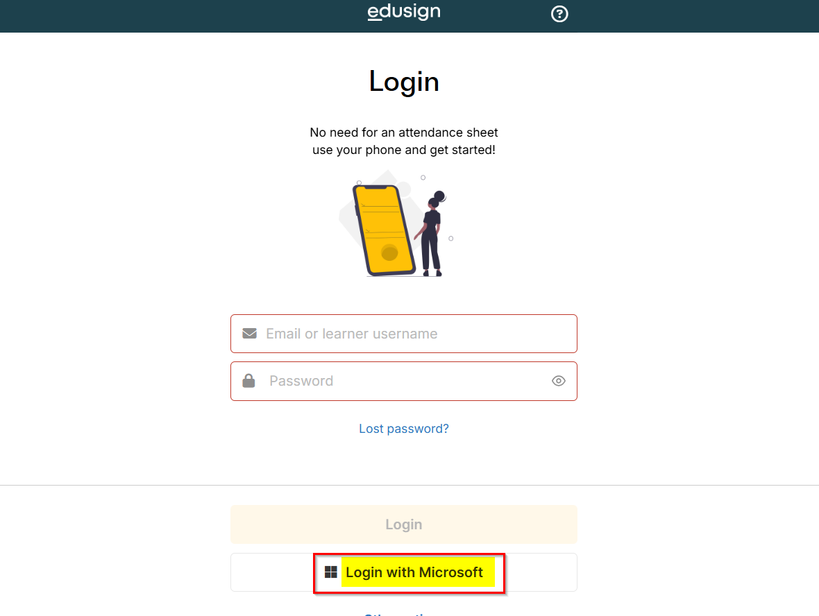 Comment se connecter sur Edusign